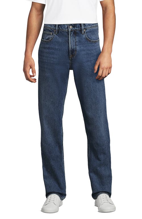 LANDS' END Classic Fit Stretch Jeans